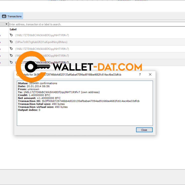 2.206 ₿ - Wallet.dat files for BTC & Altcoins