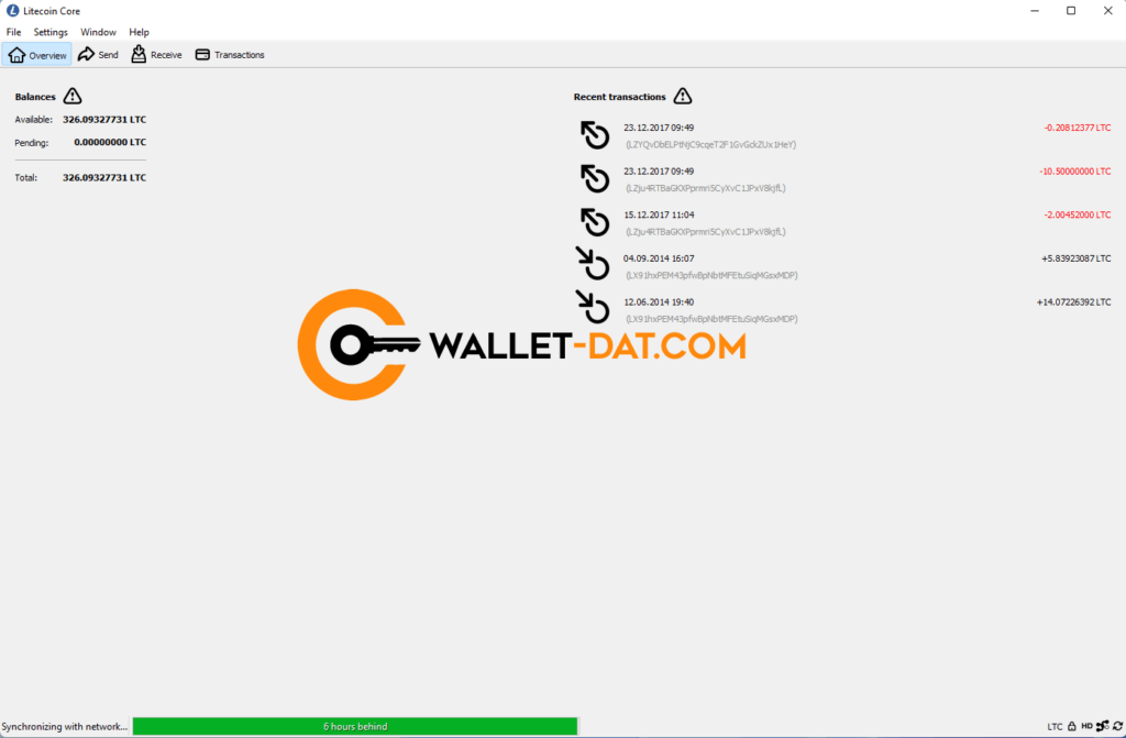 All LTC wallet.dat - Wallet.dat files for BTC & Altcoins